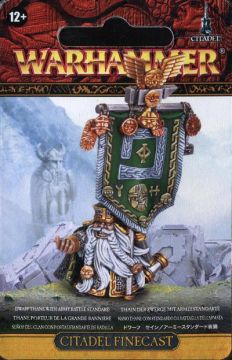 Dwarf Thane With Army Battle Standard - Dwarfs