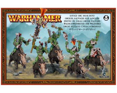 Savage Orc Boar Boyz - Orcs And Goblins | Element Games