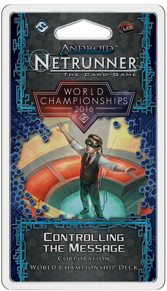 2016 World Championship Corp Deck: Netrunner LCG