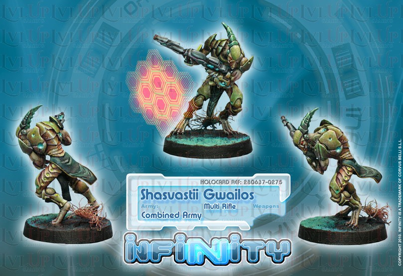 Shasvastii Gwailos MULTI Rifle - Combined Army