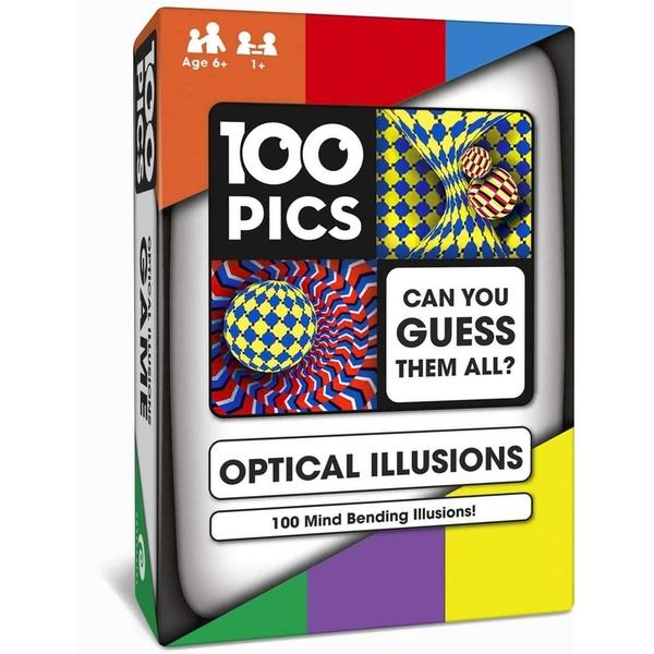 100 PICS Optical Illusions - Board Games | Element Games