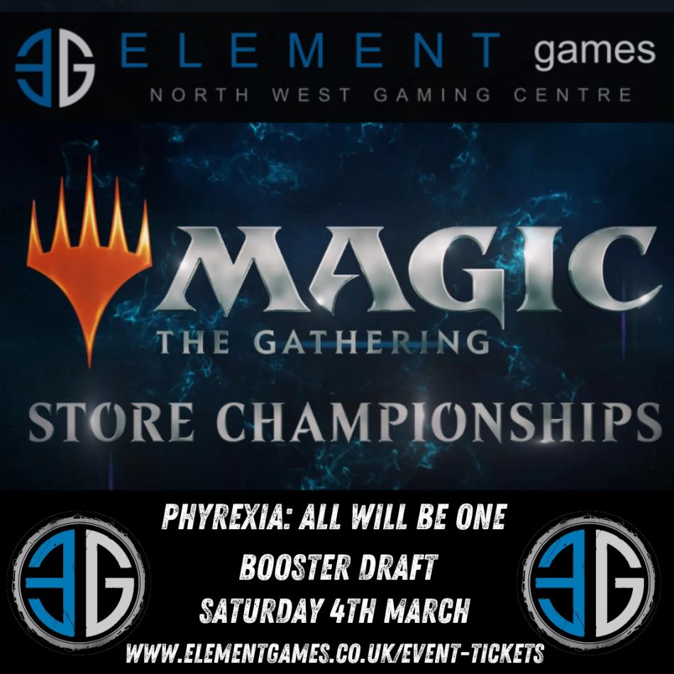 MTG Store Championship Sat 4th March Booster Draft